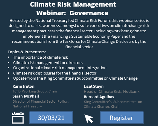 Climate Risk Forum Webinar